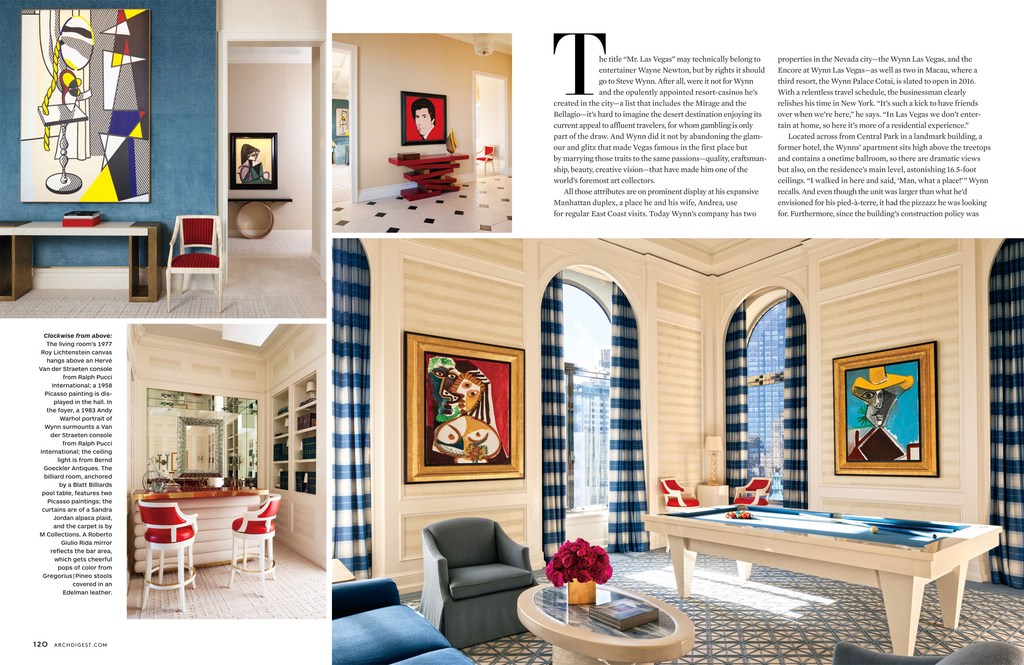 Atelier Management - News - Roger Davies for Architectural Digest