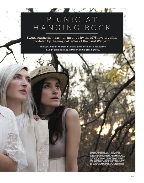 Atelier Management - News - Michelle Mungcal for Bust with Warpaint