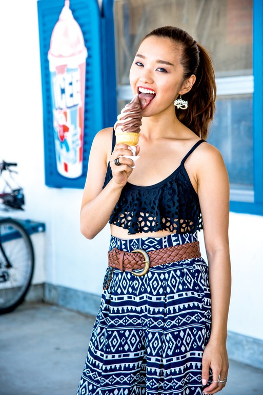 Atelier Management - News - Sasha Eisenman and Nellie Kim for Teen Vogue and Olay