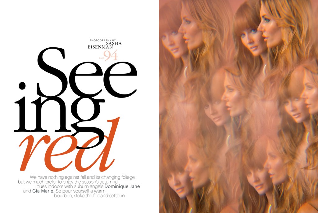 Atelier Management - News - SASHA EISENMAN FOR PLAYBOY