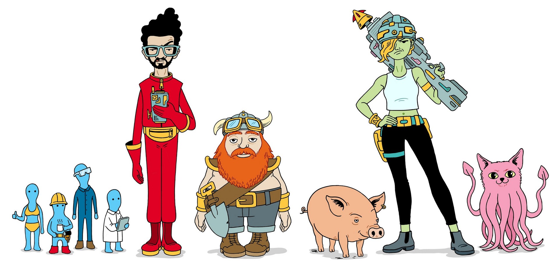 Lewis spoke about a cartoon they tried to make years ago. A pilot was ...