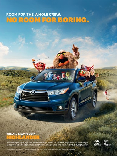 Muppet Toyota Billboard