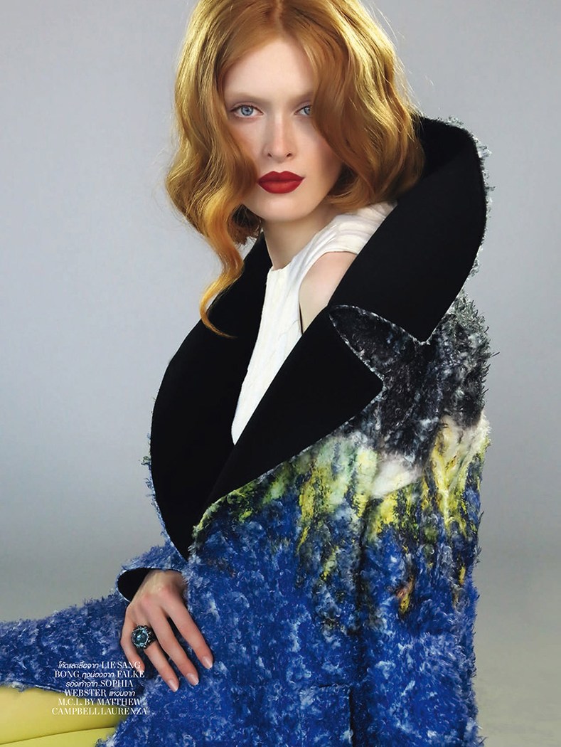 Judy Casey - News - L'Officiel Thailand December 2014