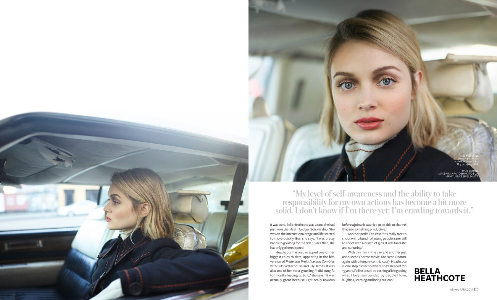 Judy Casey - News - Instyle Australia April 2015