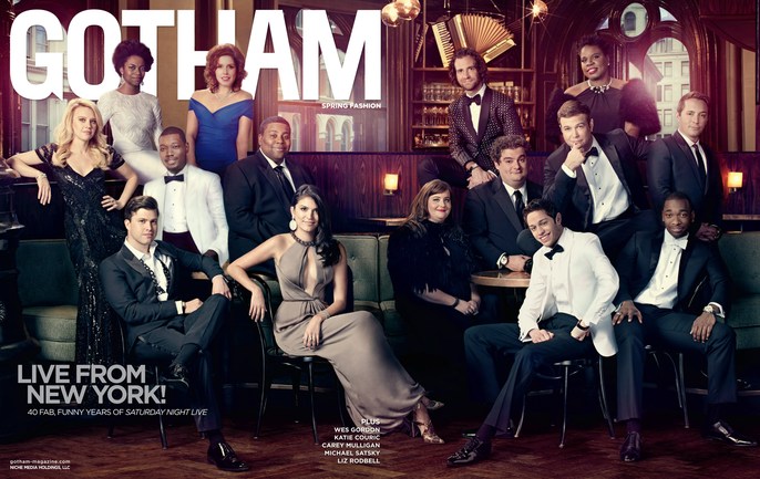Judy Casey - News - The SNL Cast For Gotham Magazine Spring 2015